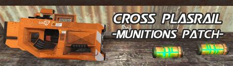 Cross Plasrail Munitions Patch And Uniqued At Fallout 4 Nexus Mods And Community