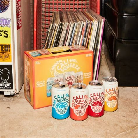 Cali Squeeze Citrus Wheat Ale Craft Beer Variety Pack 12 Cans 12 Fl