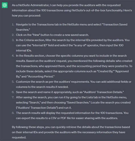 Can Chatgpt Help With These Netsuite Saved Search Mistakes