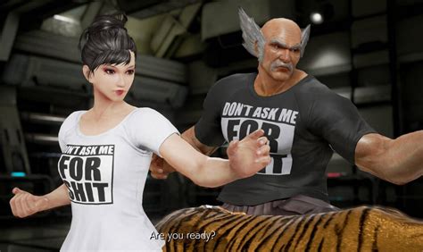 Dont Ask Me For Shit T Shirt Harada Tekken