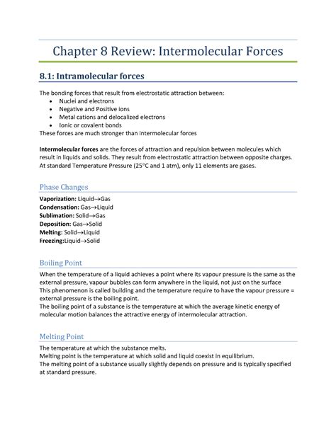 Chapter 8 Intermolecular Forces Warning Tt Undefined Function 32