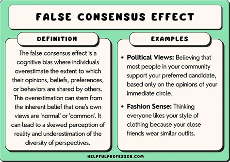 15 False Consensus Effect Examples 2026