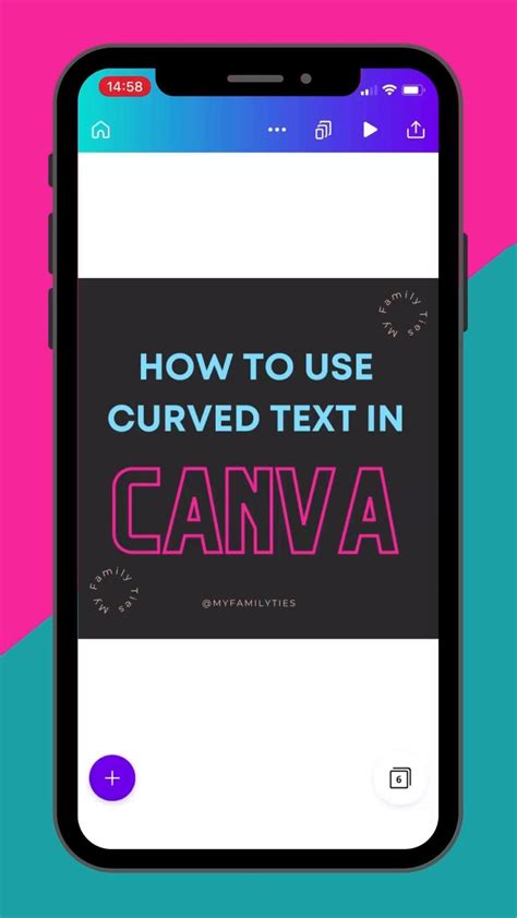 How To Create And Use Canva Curved Text So Easy My Family Ties Artofit