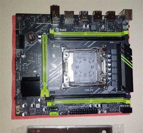 Материнская плата X99-P4 LGA 2011-3, DDR4, M.2 nvme, Micro-ATX" Вся ...