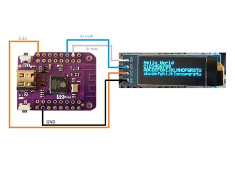 Lolin S2 Mini And Oled 128x32