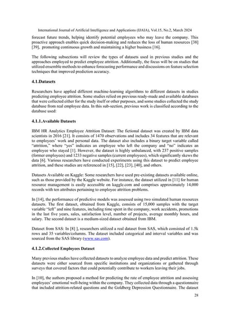 Employee Attrition Prediction Using Machine Learning Models A Review Paper Pdf Human