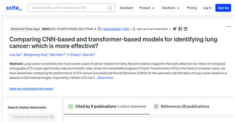 Comparing Cnn Based And Transformer Based Models For Identifying Lung