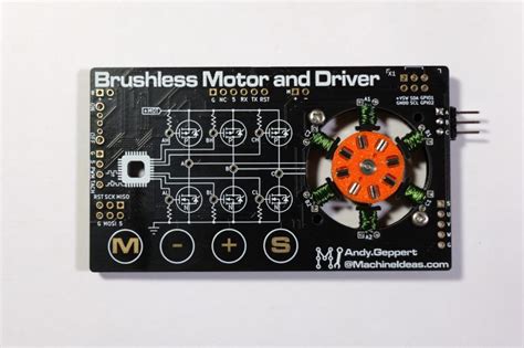Microchip Makes On Linkedin Brushless Motor And Driver Business Card Kit