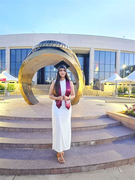 anam hashmi on linkedin graduation cybersecurity aggiepride