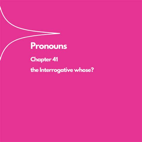 The Interrogative Pronoun Whose And The Possessive Pronoun δικός μου Better Greek