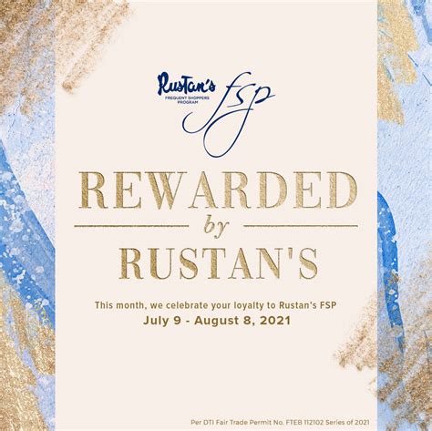 Rewarded By Rustan S Exclusive Promos Rustans Com Rustan S