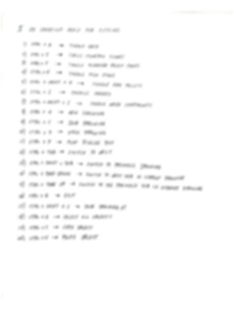 SOLUTION Autocad Parts And Shortcut Keys Studypool