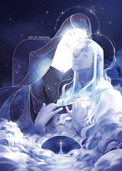 Zipavika Manwe Varda The Silmarillion Tolkiens Legendarium Diadem Commentary English