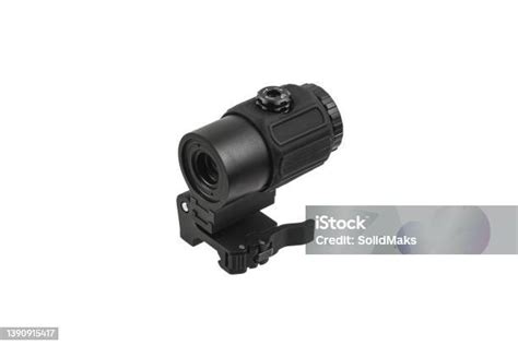 현대 광학 콜리메이터 광경 짧은 거리에서 촬영하기위한 조준 장치 흰색 배경에서 격리합니다 0명에 대한 스톡 사진 및 기타 이미지 Istock