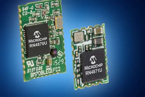 Mouser Offers Microchips Next Gen Bluetooth Low Energy Modules