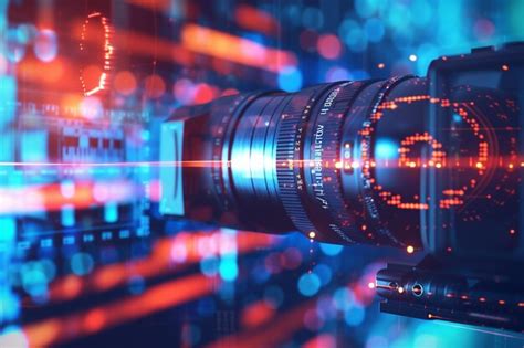 Premium Photo Analyze The Concept Of Video Compression Algorithm Generative Ai