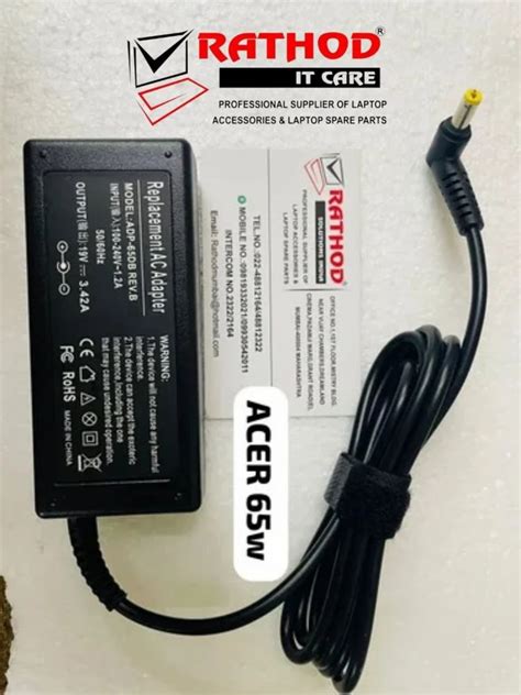Acer W Laptop Adapters At Piece Laptop Adapters In Ahmedabad Id