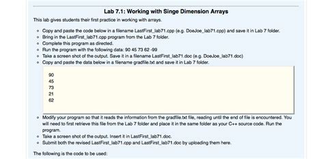 Solved Please Follow The Instructions Below No Doc