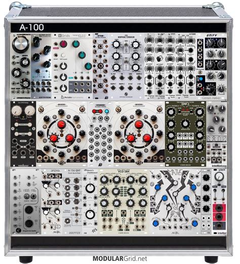 Rack Eurorack Modular System From Solitud On ModularGrid