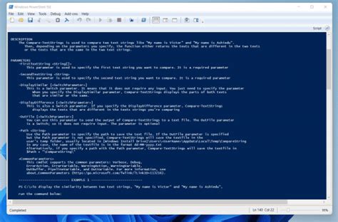 Powershell Script To Compare Two Text Strings Compare Textstrings