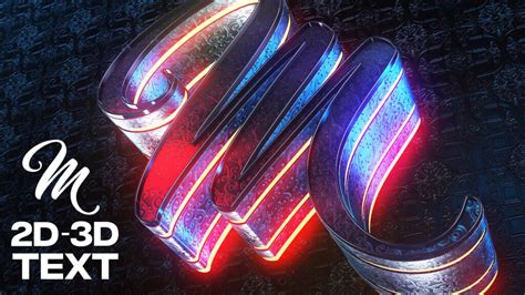 After Effect Tutorial After Effects 3d Text Animation Tutorial After Effects Free Template