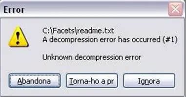 A Decompression Error Has Occurred 1 Unknown Decompression Error Techyv Com