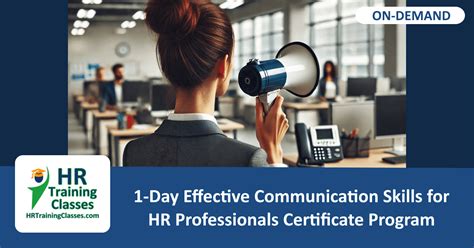 On Demand 1 Day Effective Communication Skills For Hr Professionals
