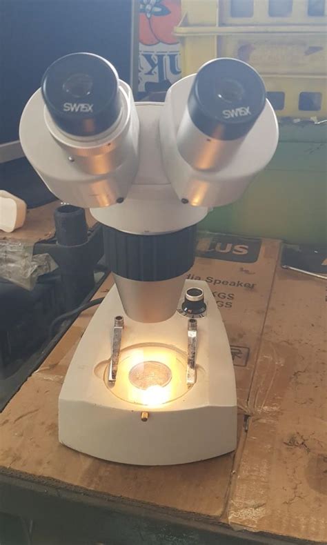 Carton Stereo Microscope 60x Japan Health And Nutrition Medical