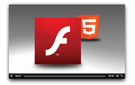 flash player or html5 video which one is best