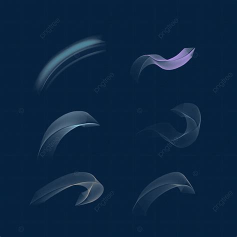 Technological Sense Line Png Image Technology Sense Line Silk Smooth Vector Effect Material