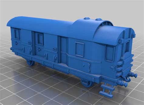 Stl File Drg Class 64 2 Axle Coaches 🚆・model To Download And 3d Print