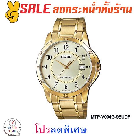 Casio แท้ นาฬิกาข้อมือผู้ชาย รุ่น Mtp V004d Mtp V004g Mtp V004l Mtp V004sg Mtp V004gl สินค้า