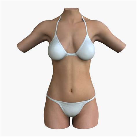 Female Torso 3d Studio Max 3d Model 49 Max Free3d