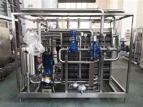 Small Milk Pasteurizer Plate Type Pasteurizer Pasteurization Machine