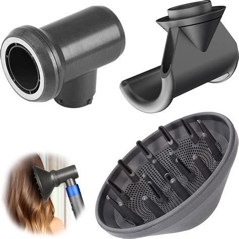 3 Stück Föhn Aufsätze Für Dyson Diffusor Föhn Aufsatz Und Adapter Für Dyson Und Anti Flying