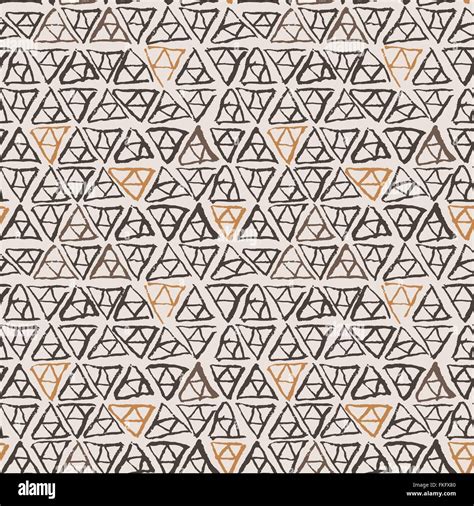 Seamless Pattern Of Triangles Stock Vector Image Art Alamy