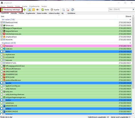Rehber Simple Firewall Technopat Sosyal