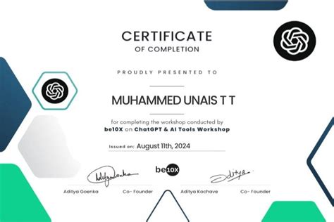 Muhammed Unais On Linkedin Ai Businessadministration Professionaldevelopment