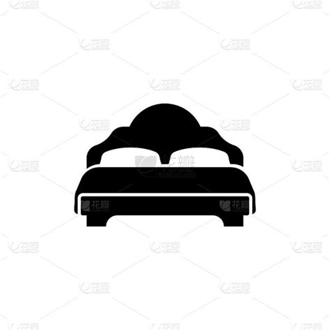 床图标设计模板矢量孤立的插图
