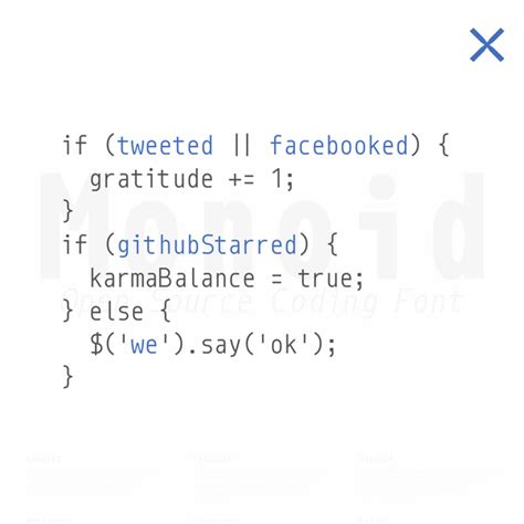 Monospaced Coding Fonts