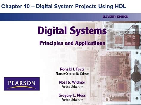 chapter 10 digital system projects using hdl chapter