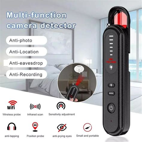 Camera Detector Gps Tracker Detector Wireless Signal Scanner For Home Au