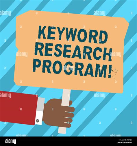 Word Writing Text Keyword Research Program Business Concept For Fundamental Practice In Search