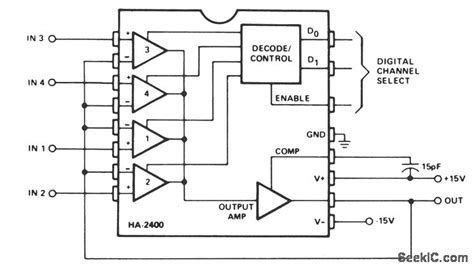 Analogmultiplexerwithbufferedinputandoutput Analogcircuit