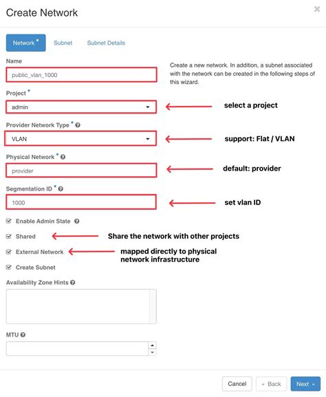 create a external internet network with vlan welcome to the bigstack