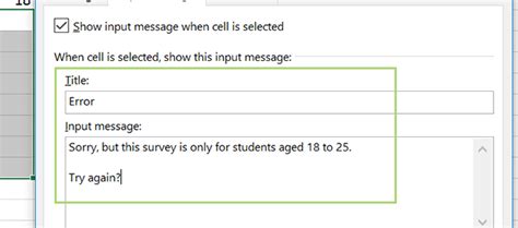 How To Add Input Restrictions To Validate Data In Excel Laptop Mag