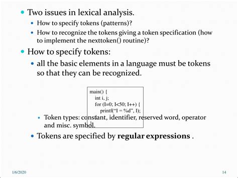 Ppt Lexical Analysis Powerpoint Presentation Free Download Id9662470