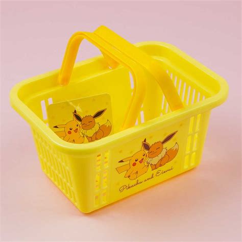 Pokemon Mini Basket Pikachu And Eevee Blippo