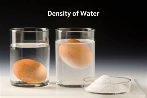 Density Of Water Meaning Factors Applications