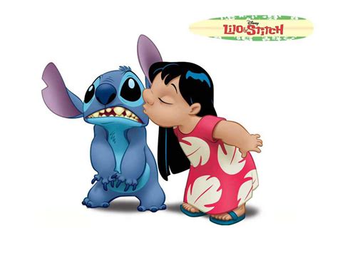 Attaching Hearts Lilo Stitch